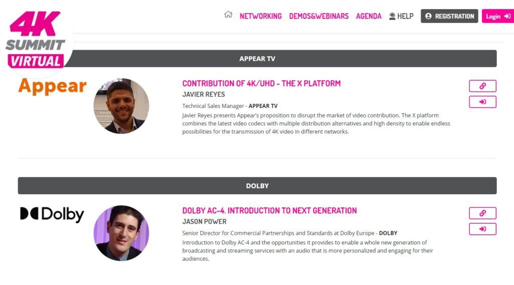 THE WORLD'S TECHNOLOGY LEADERS PRESENT THEIR EXCLUSIVE DEMOS AT THE 4K ...