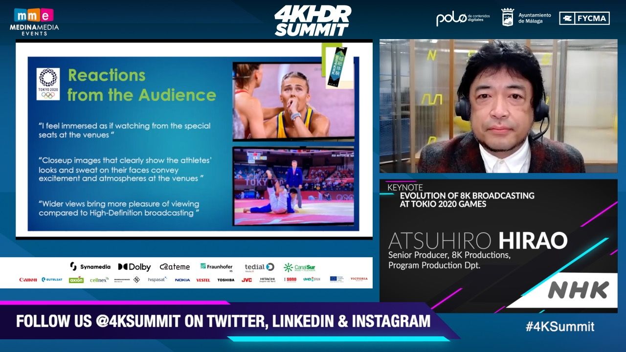 Tokyo 2020, 8K, 5G and HDR protagonistas de la 4KHDR Summit