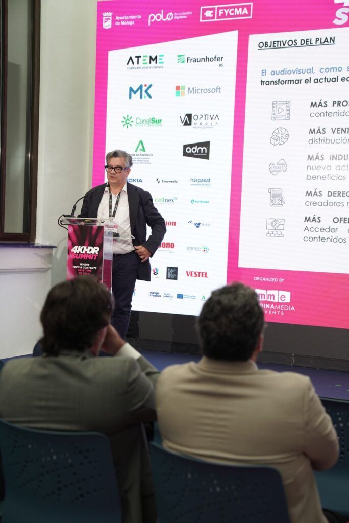 Andalusia launches the Andalusian Audiovisual Hub - 4K-HDR SUMMIT
